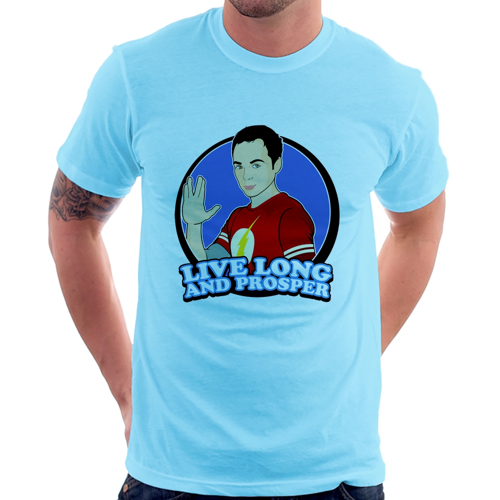 Camiseta Sheldon Spock