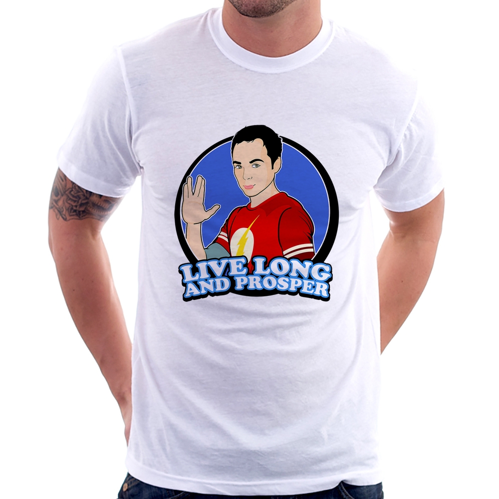 Camiseta Sheldon Spock
