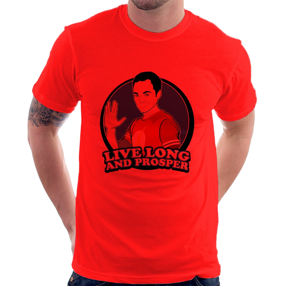 Camiseta Sheldon Spock