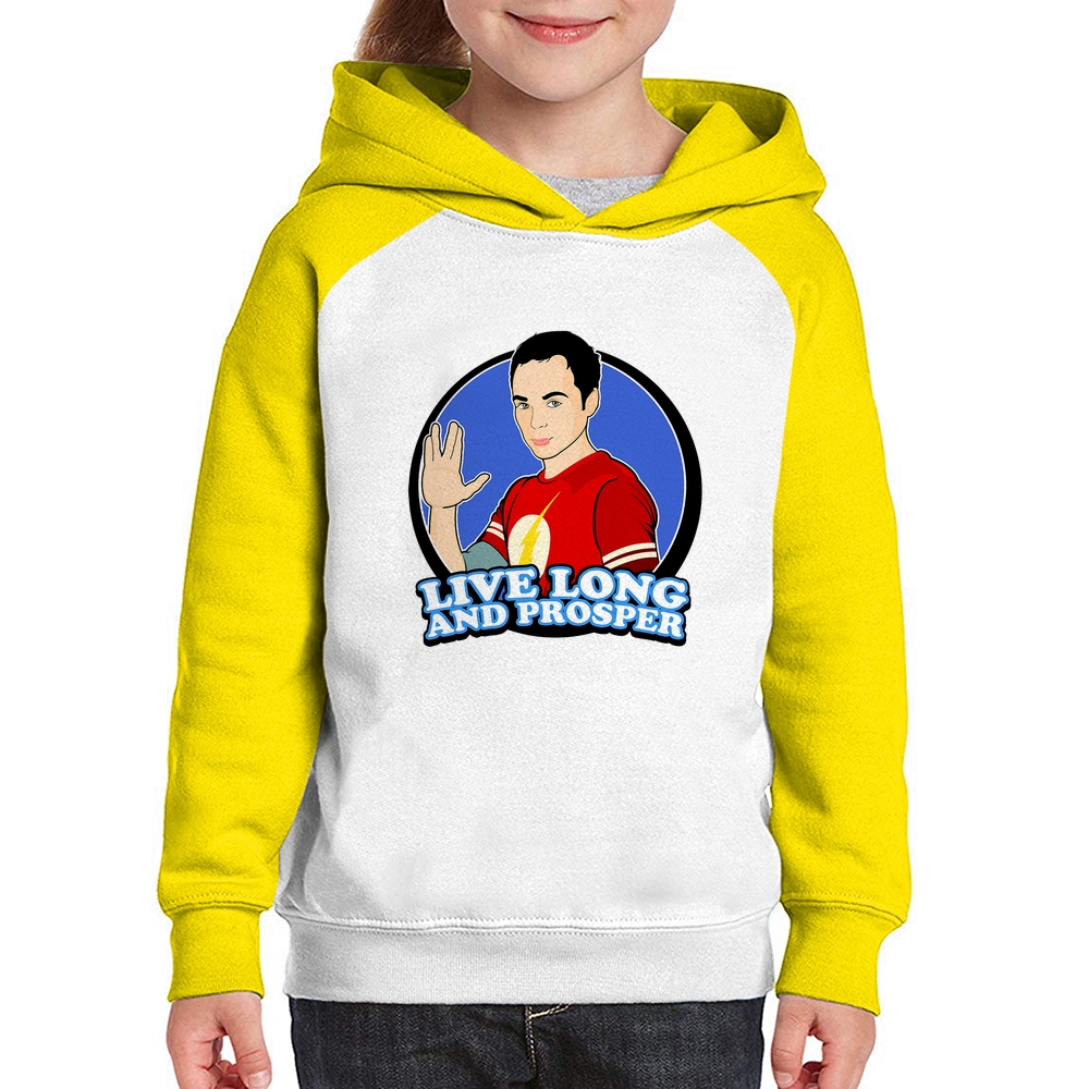 Moletom Infantil Sheldon Spock