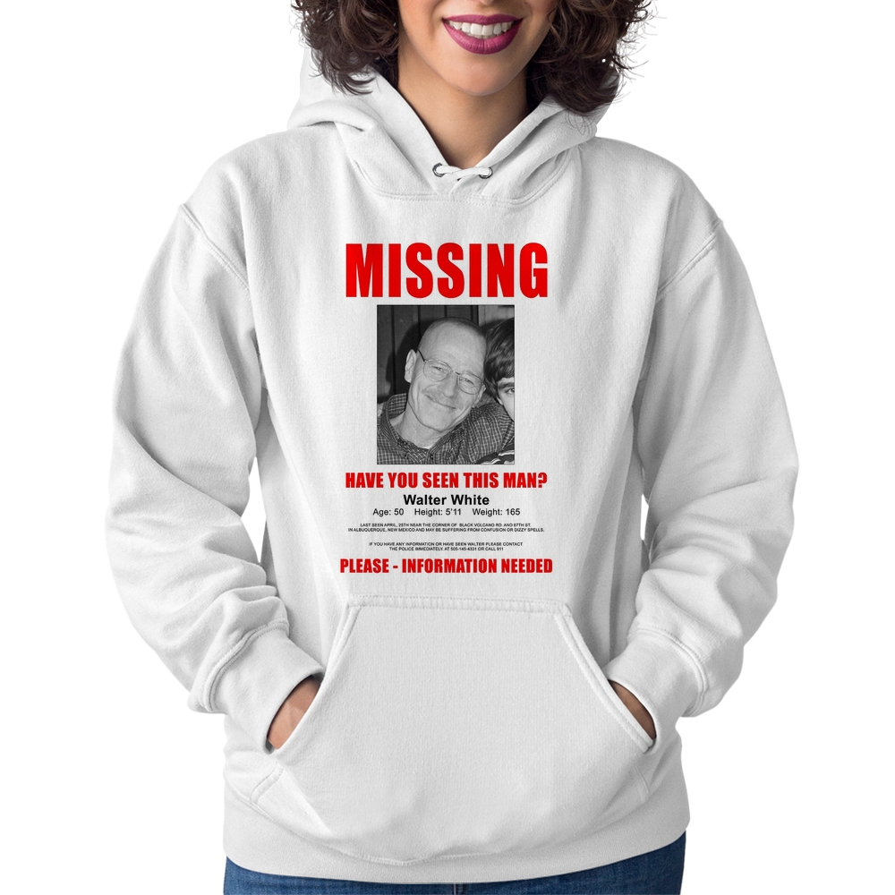 Moletom Feminino Walter White Missing