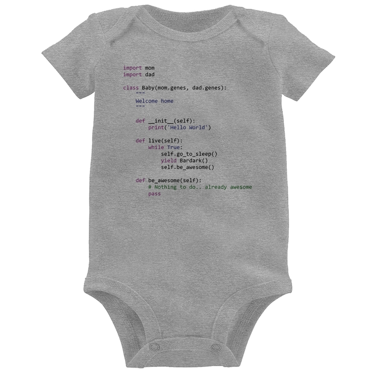 Body Bebê Baby Python Code